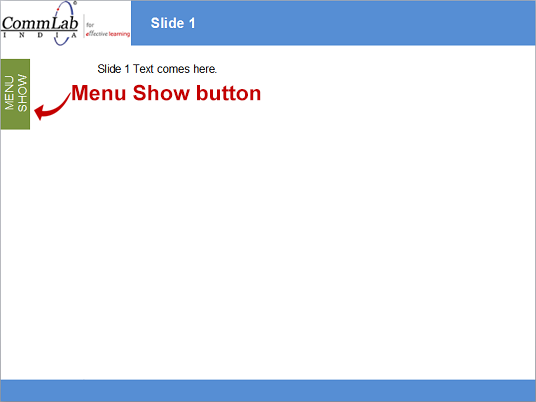 How to Show or Hide the Menu in Articulate Storyline?