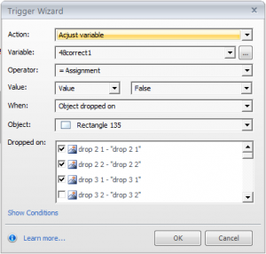 How to Bring Incorrect Drag and Drop to Try Again in Articulate Storyline