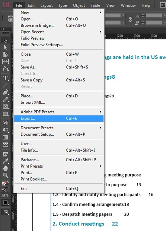 How to Secure a PDF in InDesign?