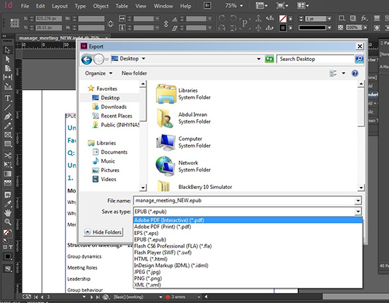 How to Secure a PDF in InDesign?